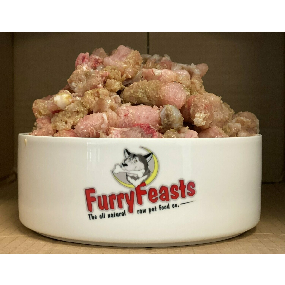 Furry Feasts Goose and Beef Tripe 80/10/10 1kg - Stefs Pet Pantry