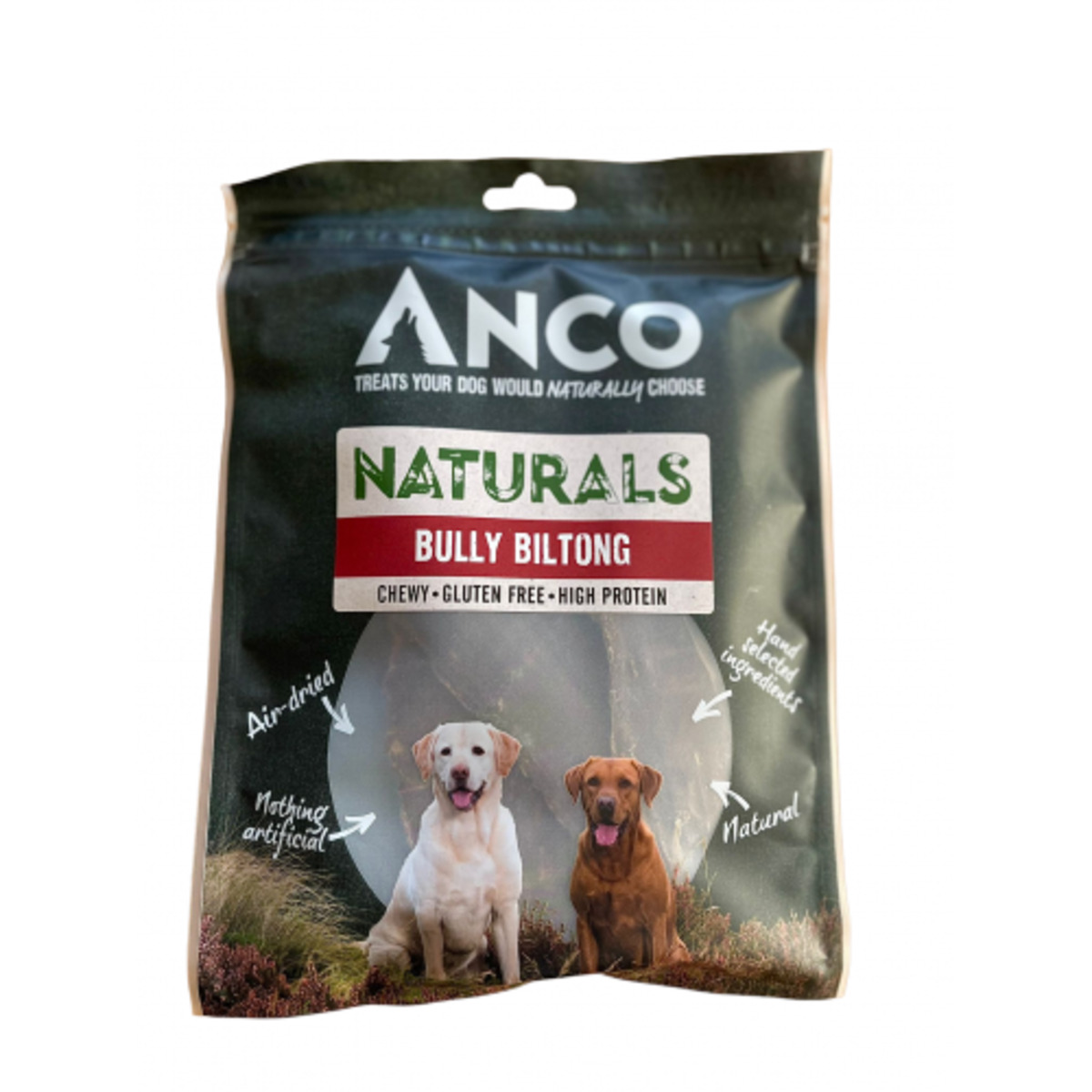 Anco Naturals Bully Biltong 100g - Stefs Pet Pantry